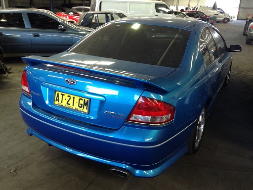 2002 Ford Ba Falcon Xr6 Turbo With Chrome Wheels – Ford Pro Wreckers