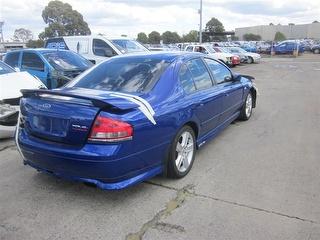 2002 Ford Falcon Ba Xr6 T Sedan | Blue – Ford Pro Wreckers