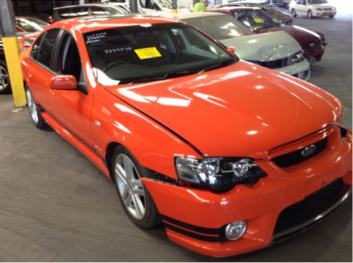 2003 Fpv Falcon Gt Sedan With Fpv Brakes – Ford Pro Wreckers